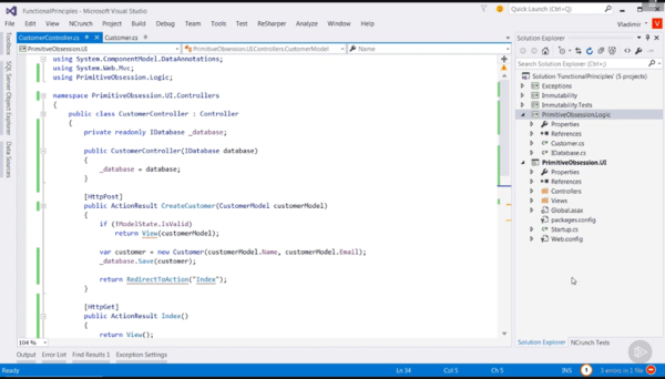 آموزش برنامه نویسی تابعی Functional Programming در سی شارپ - پرووید