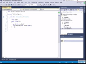 آموزش کار با TabControl در پریزم Prism - پرووید