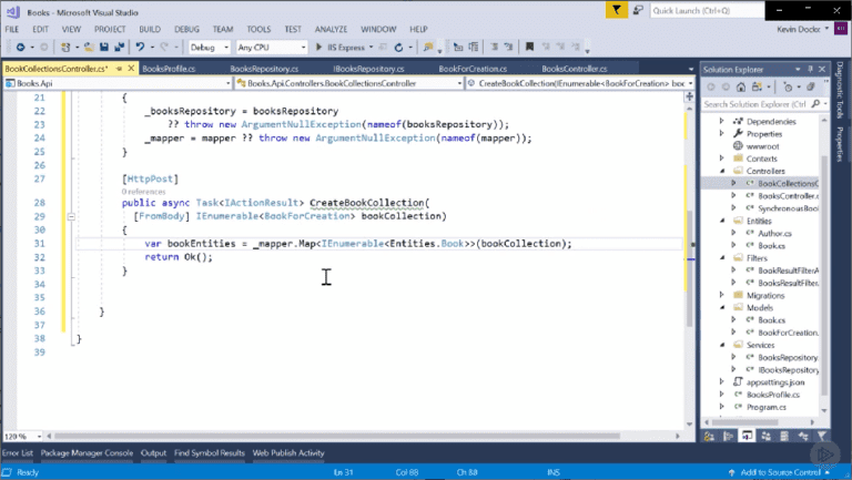 آموزش پیاده سازی Web Api های Async در Aspnet Core پرووید