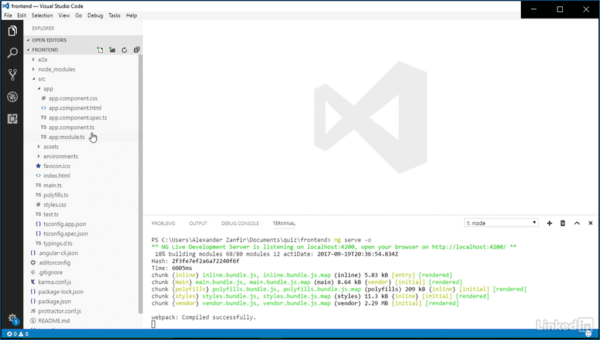 آموزش ساخت وب اپلیکیشن فول استک Full Stack با Angular و Aspnet Core و Ef Core پرووید