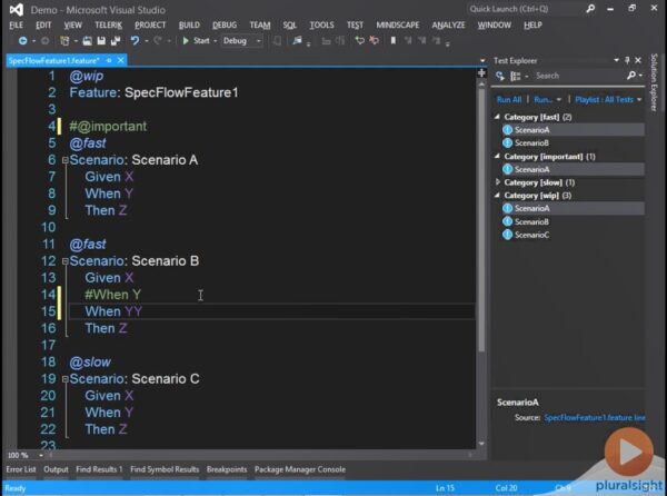 آموزش SpecFlow و Gherkin برای نوشتن تست پذیرش (Acceptance Test) - پرووید